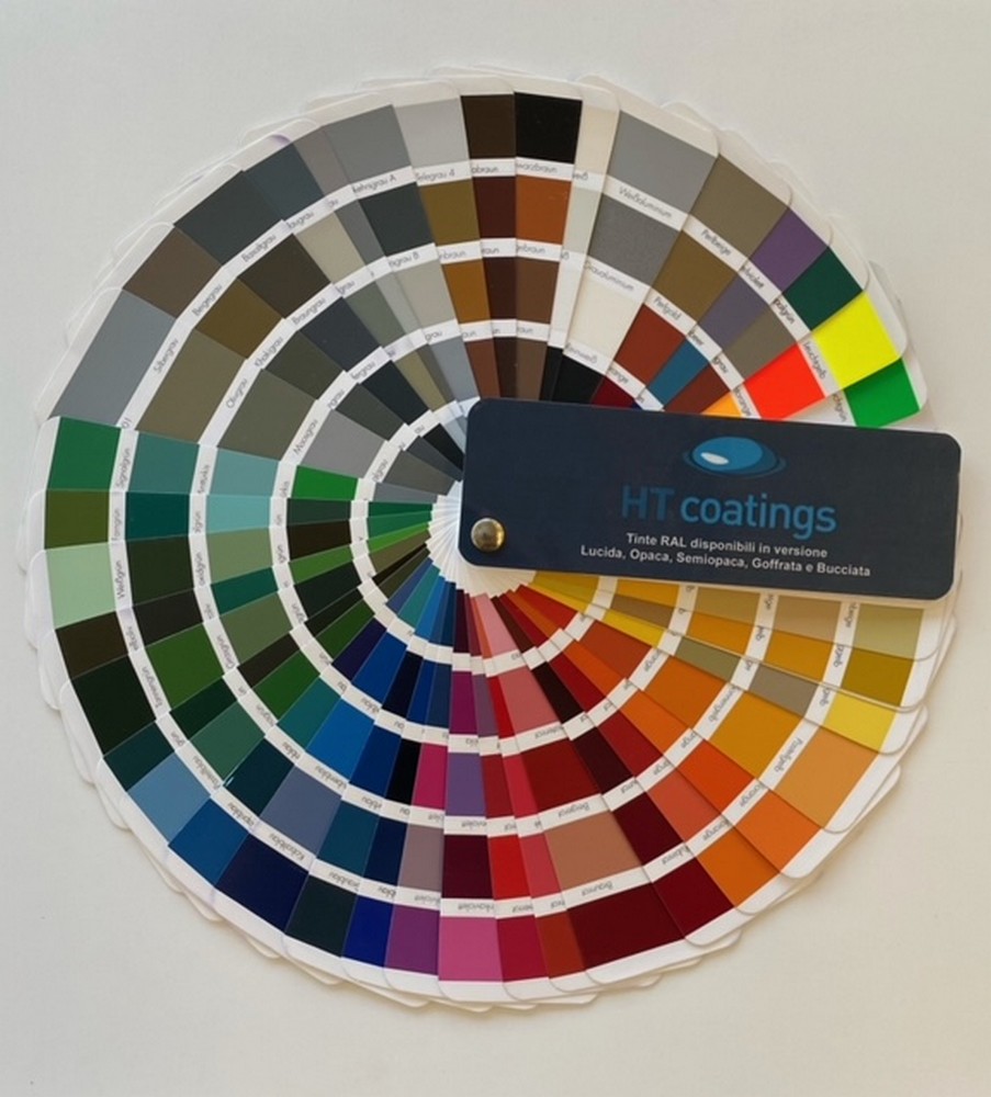 Tinte RAL produzione porte garage